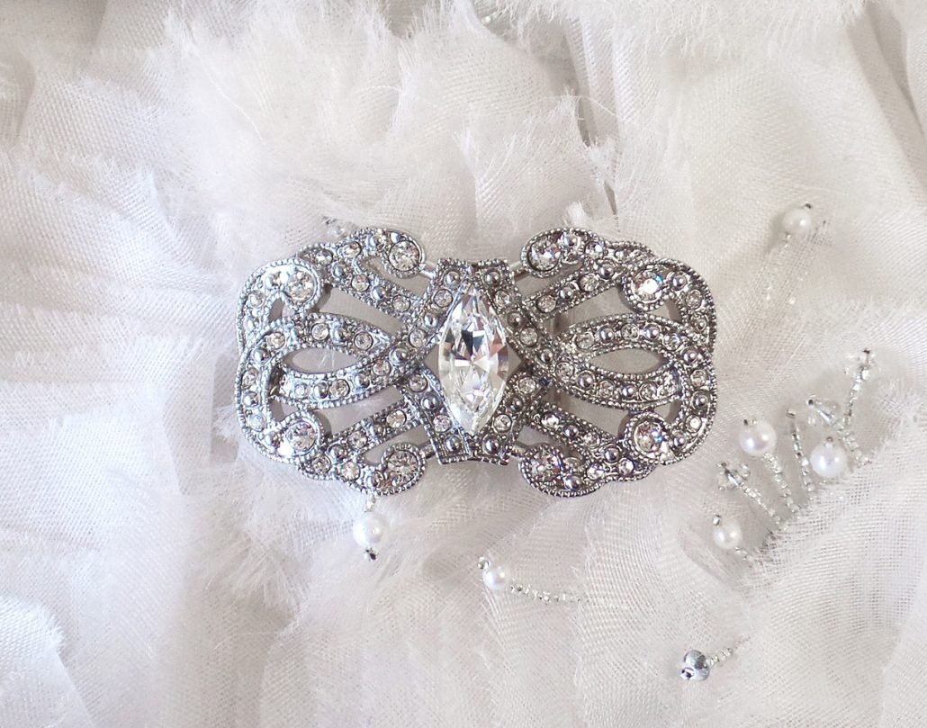 shoe decorations and shoe clips for bridal and wedding shoes