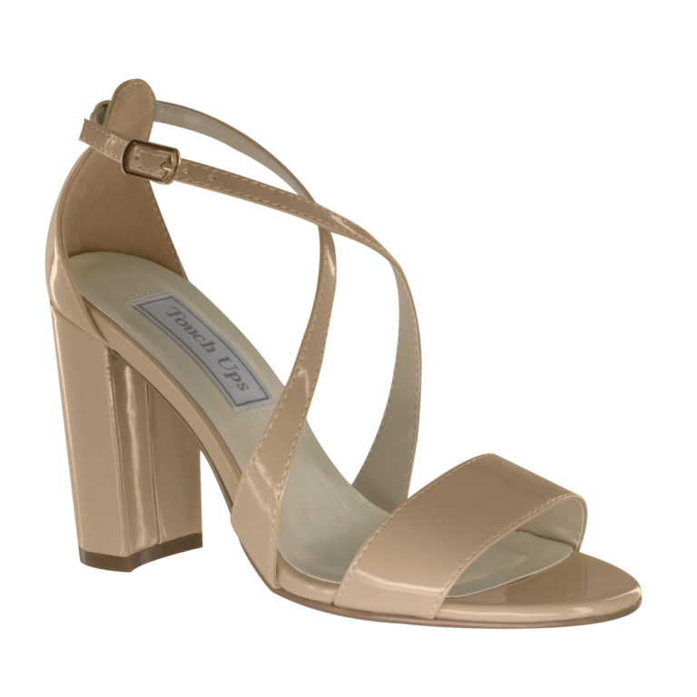 TOUCH UPS MICAH COLORS 3 1/4" BLOCK HEEL - Dyeable Shoe Store